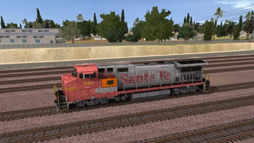 GE B40-8 – ATSF (BNSF Patch Weathered) – JointedRail.com