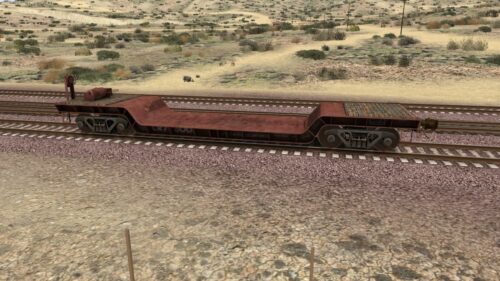CR Depressed Flat Car – JointedRail.com