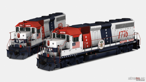 EMD GP40 – WP (Bicentennial Pack) – JointedRail.com