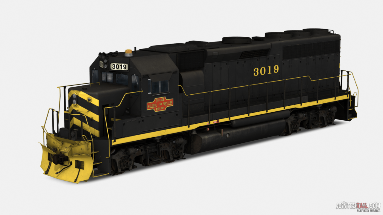 EMD GP40 – CMNW GP40 (Ph2c) 2-Pack – JointedRail.com