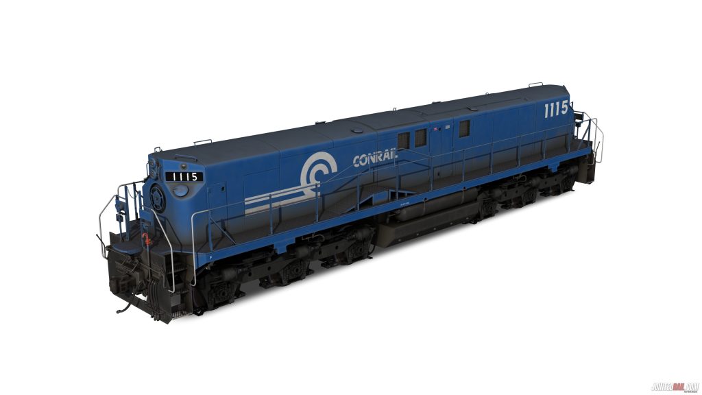 EMD SD38 & MT6 Slug – CR – JointedRail.com