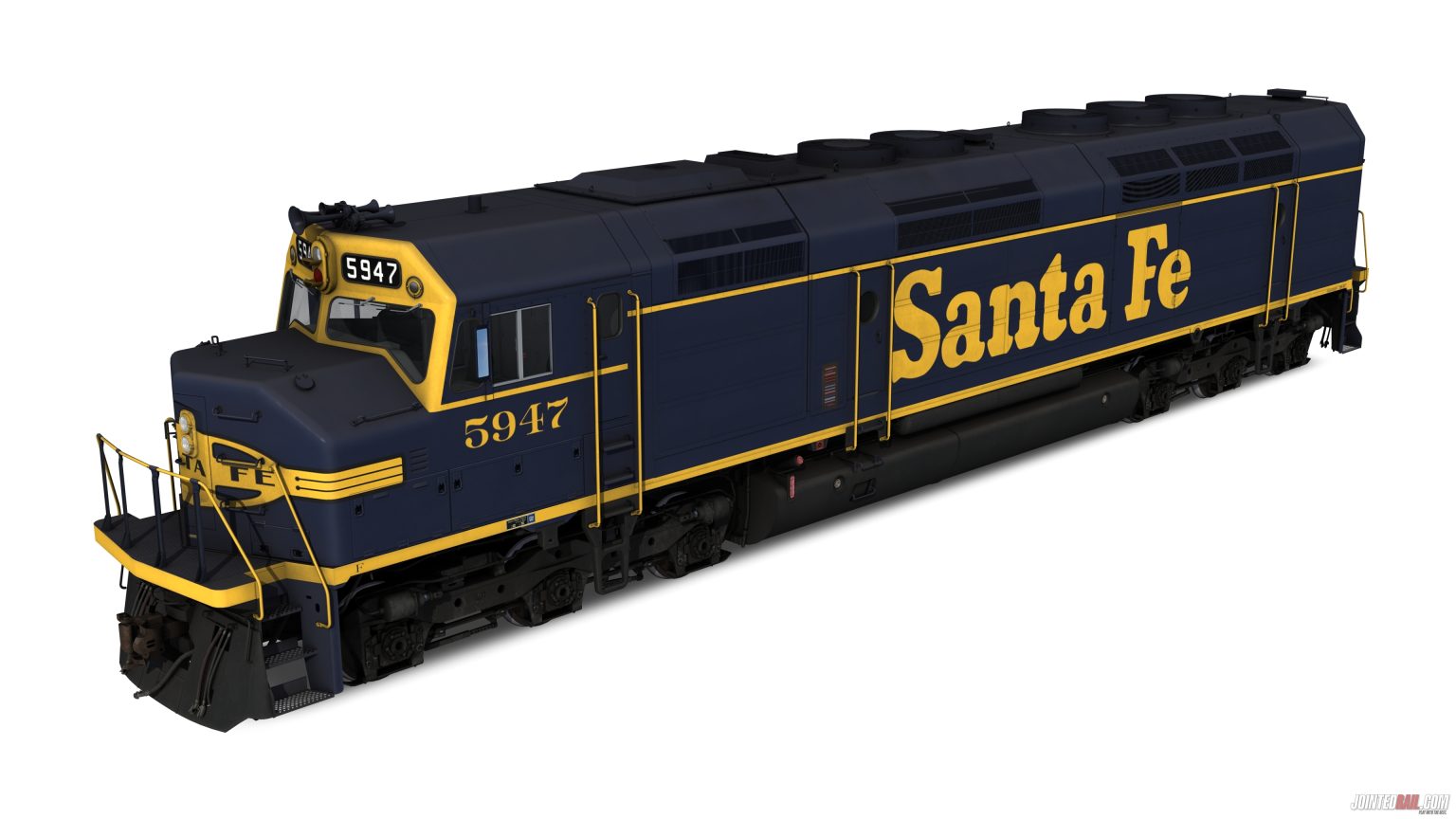 EMD SDFP45 – ATSF Bonnet (1982-85) – JointedRail.com