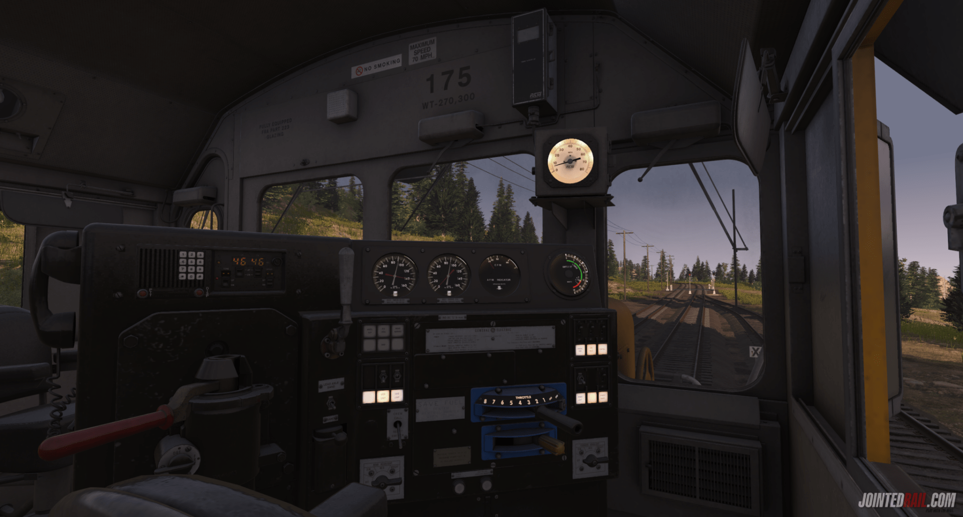 GE U25C Cab Mech 3 – JointedRail.com