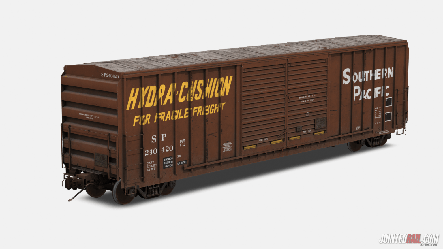 50ft High Cube Boxcar Pack – JointedRail.com