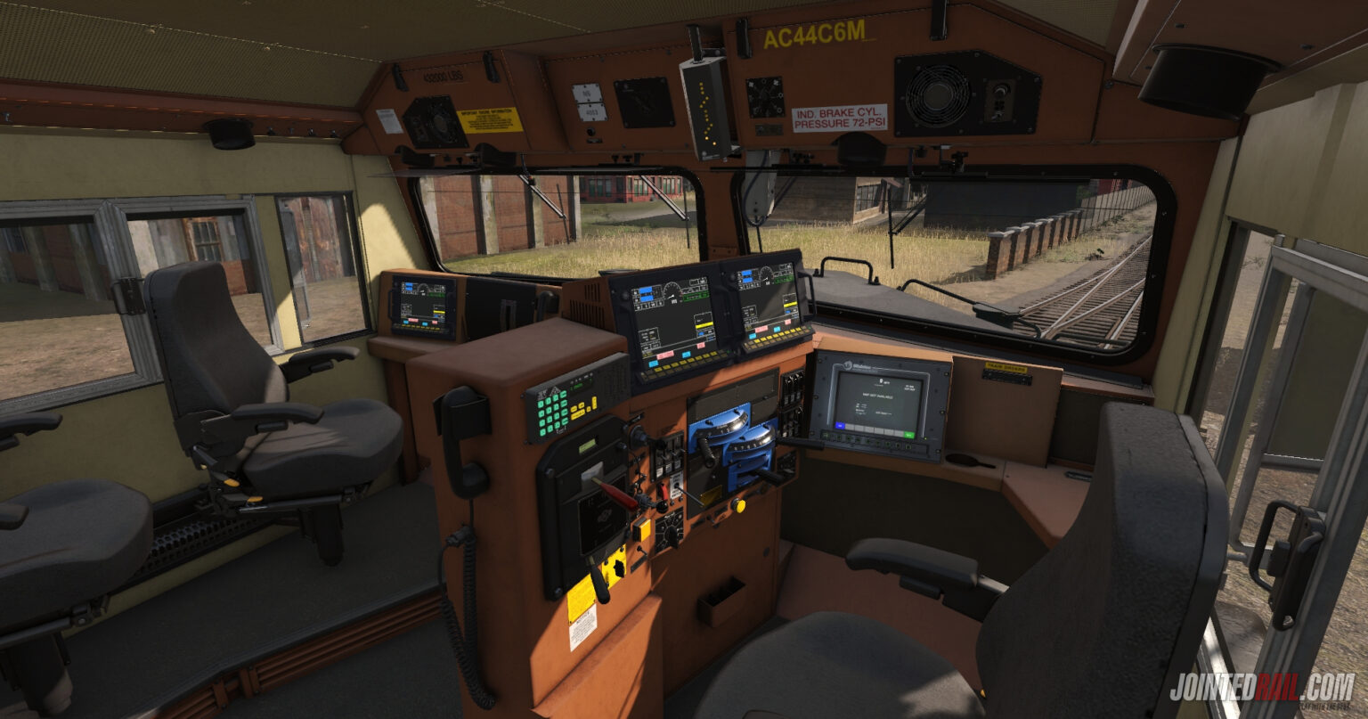 GE AC44C6M – NS Red Mane (4002-4003) – JointedRail.com