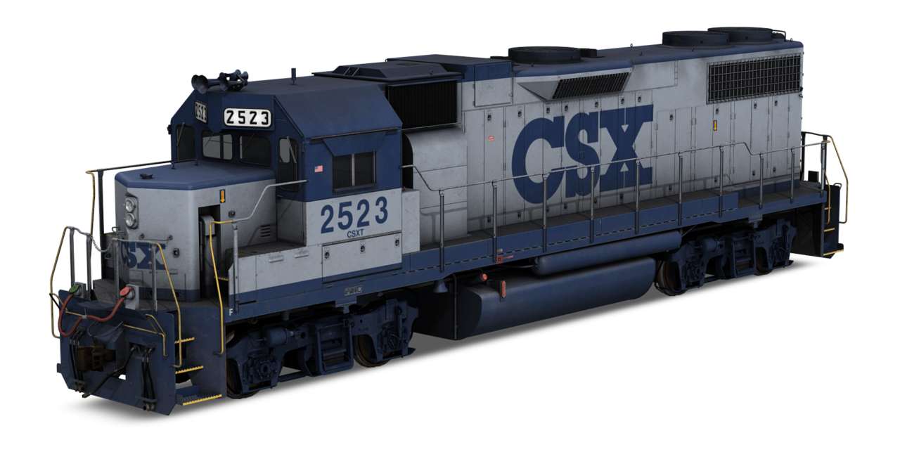 EMD GP38-2 – CSX Ex-SCL 2-Pack – JointedRail.com