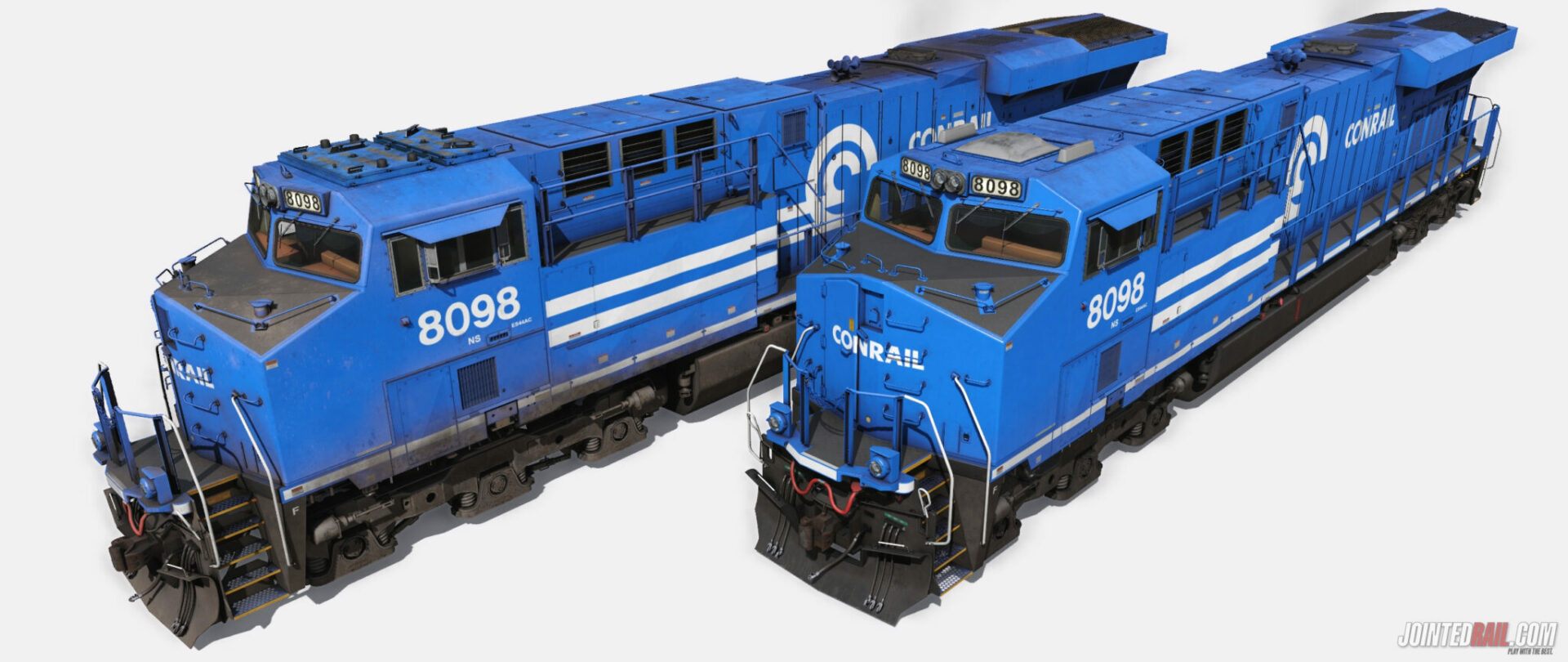 GE ES44AC – NS Heritage #8098 CR – JointedRail.com