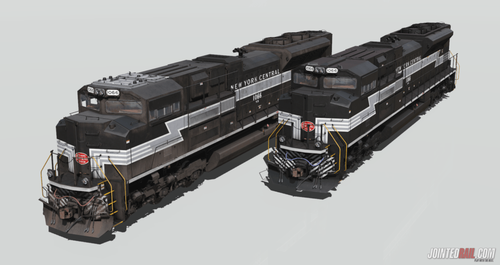 EMD SD70ACe – NS Heritage #1066 NYC – JointedRail.com