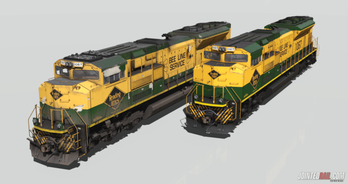 NS Heritage SD70ACe – Pack #3 – DLW, RDG, WAB, CNJ, PC – JointedRail.com