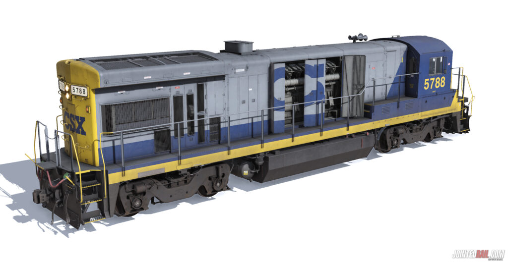 GE B36-7 – CSX (ex-CR) – JointedRail.com