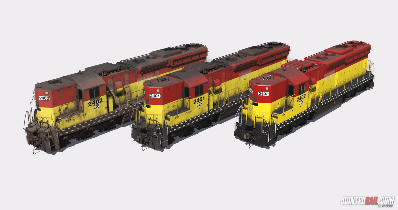 EMD SD18M – PNCX (ex-SOU, ex-UP) Pack – JointedRail.com