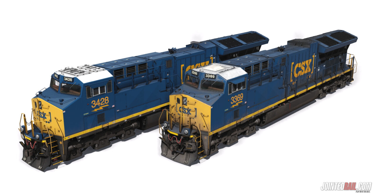 GE ES44AH – CSX 3194 Spirit Of Our Law Enforcement – JointedRail.com