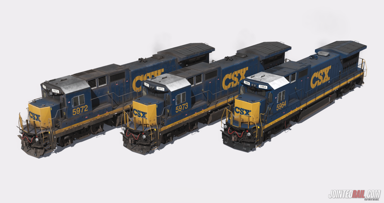 GE ES44AH – CSX – JointedRail.com
