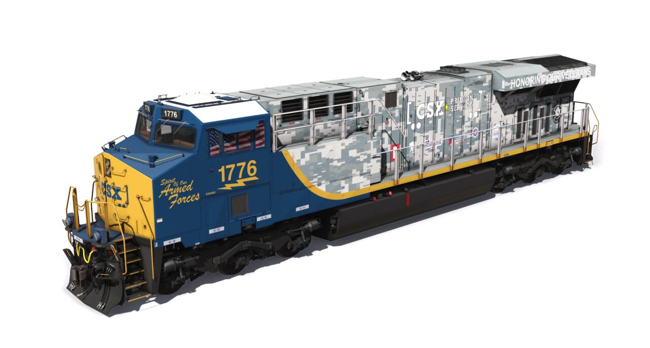 GE ES44AH – CSX – JointedRail.com