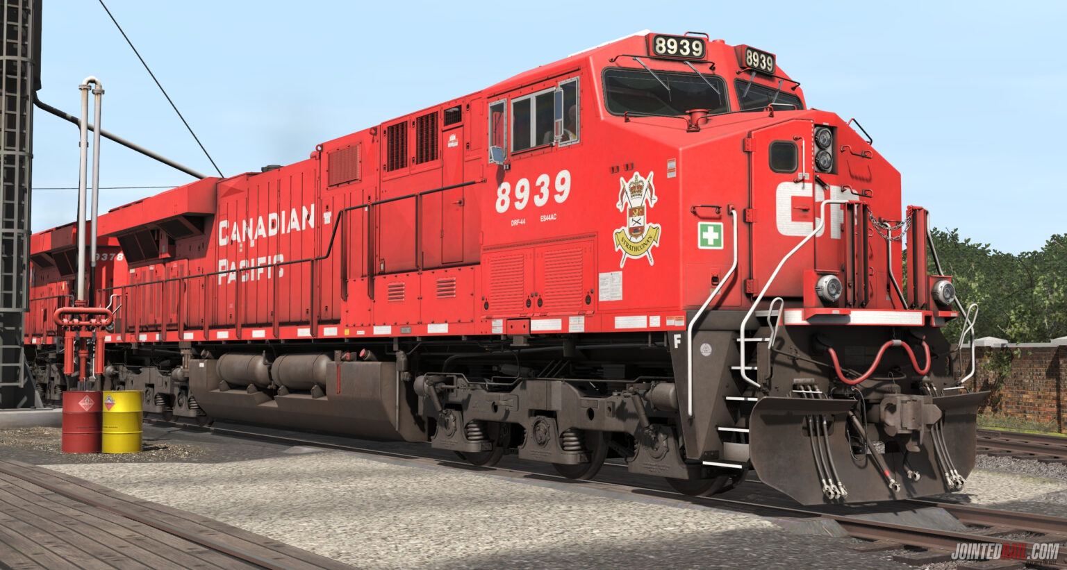 EMD SD70ACu – CP Military Pack – JointedRail.com