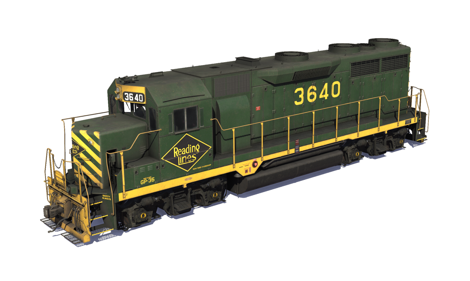 EMD SD40-2 – NS (Ex-MILW) #3506 – JointedRail.com