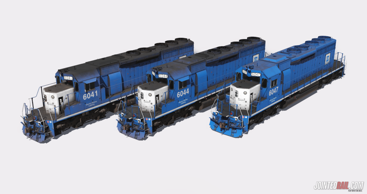 EMD SD40 – EMDX (ex-CR) – JointedRail.com