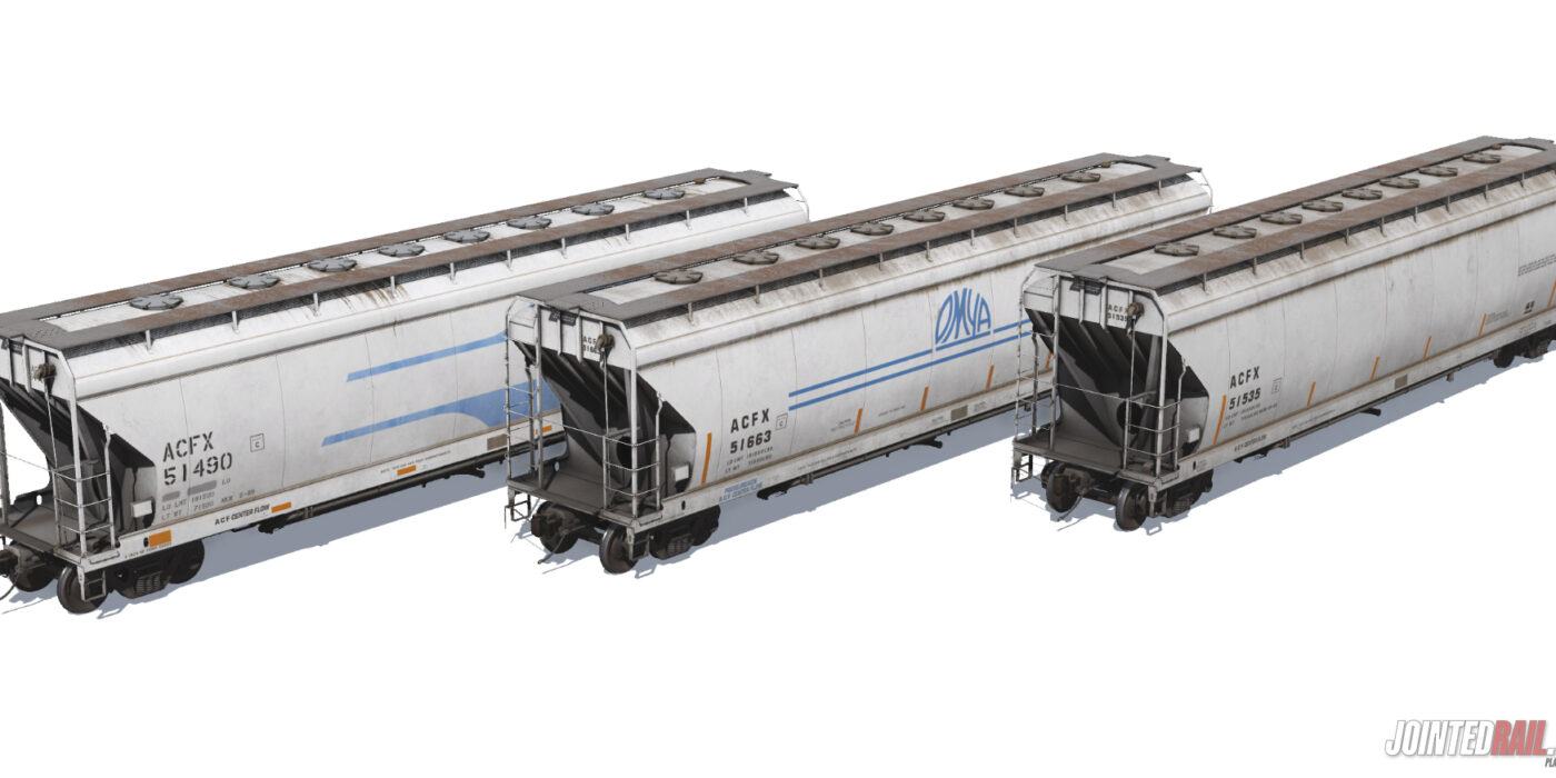 ACFX 5000cuft Pressureaide Hoppers 3-pack – JointedRail.com